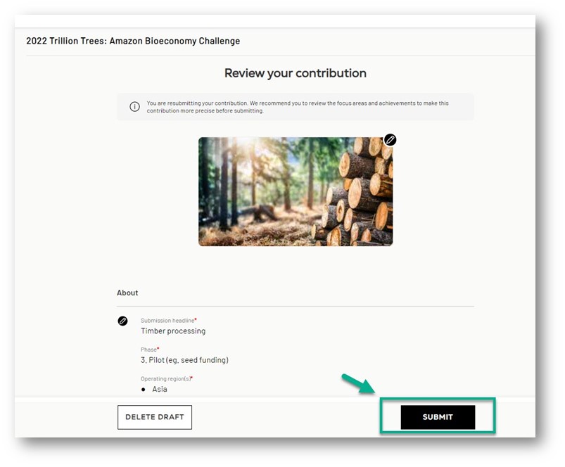 How to Resubmit your Contribution
