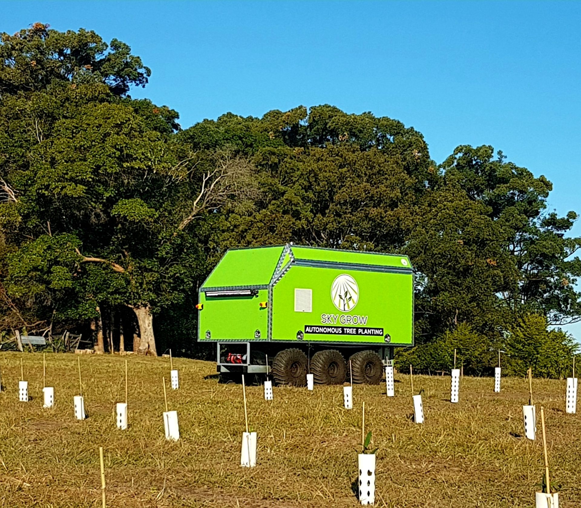 SKYGROW: Industrial-scale tree-planting for carbon sequestration using ...