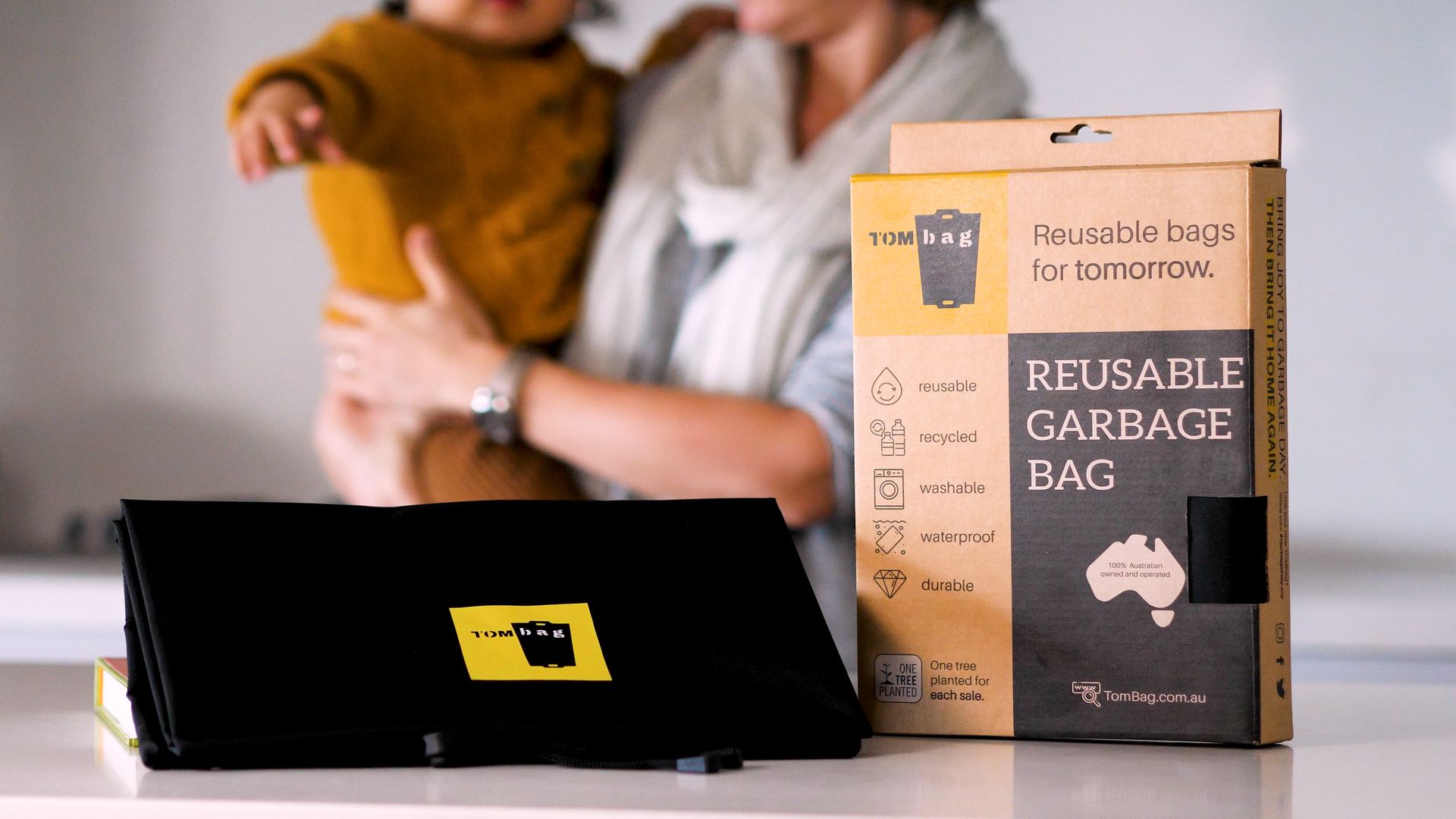 TOMbag Reusable Garbage Bags - UpLink - Contribution