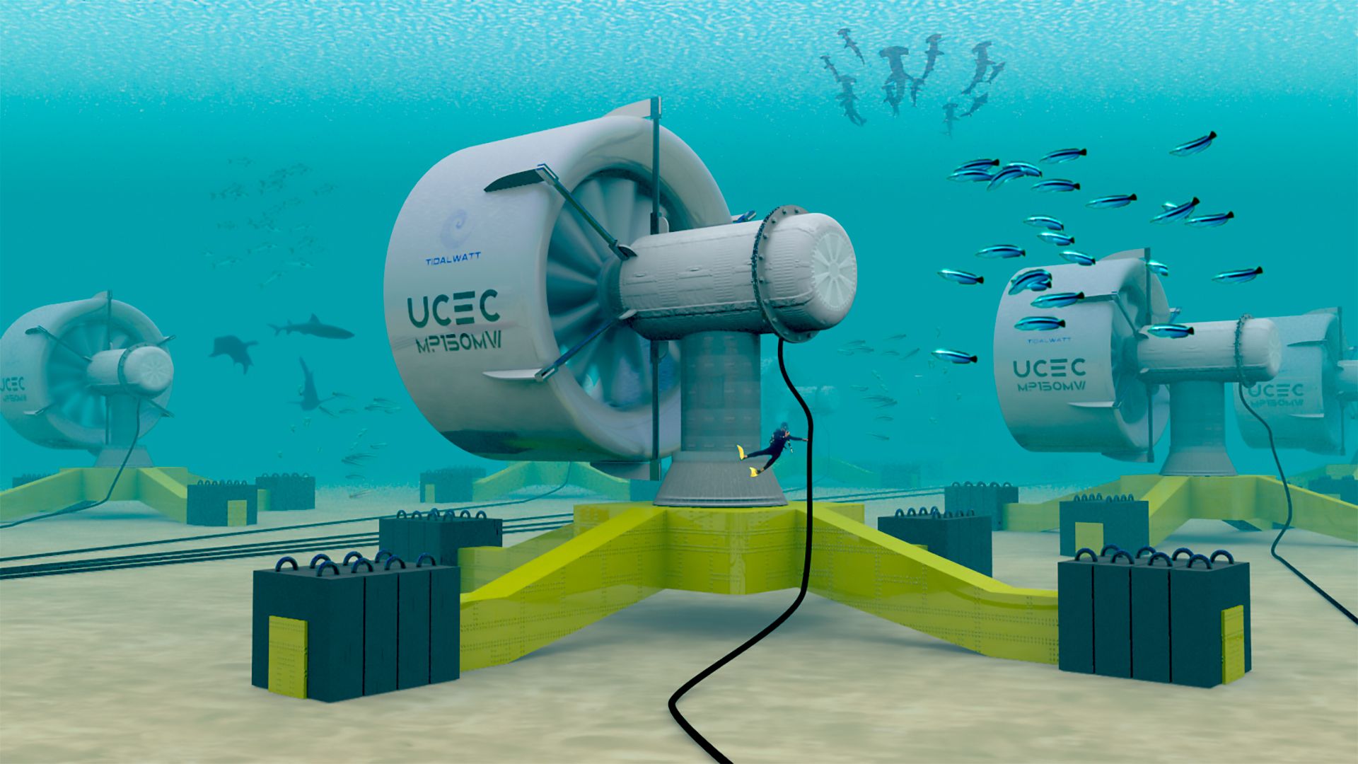 TidalWatt - Ocean Energy: Current Energy Collector Unit - UpLink ...