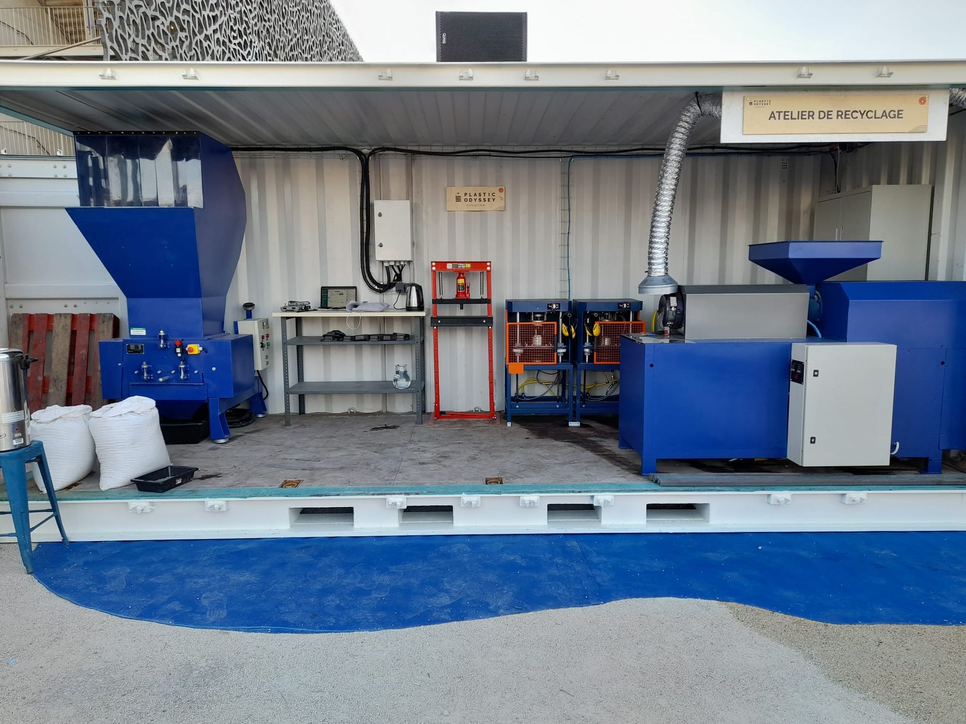 Plastic Odyssey: Containerized Plastic Recycling Micro-Factories by PO ...