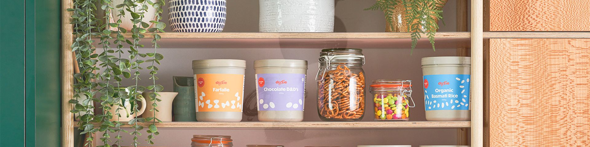 Dizzie - reusable packaging system for groceries - UpLink - Contribution