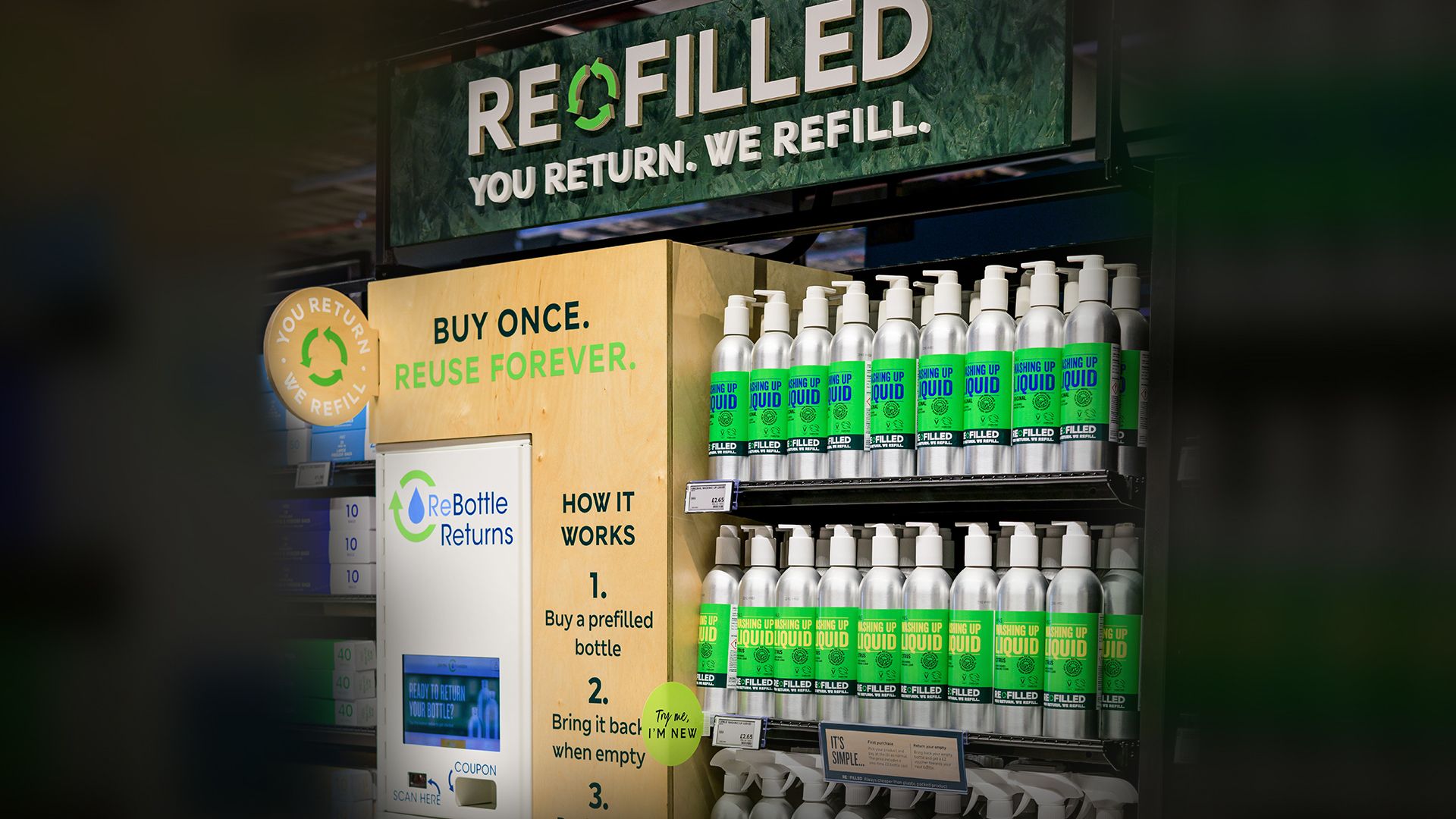 Contribution: Re, A circular packaging solution to reduce plastic waste