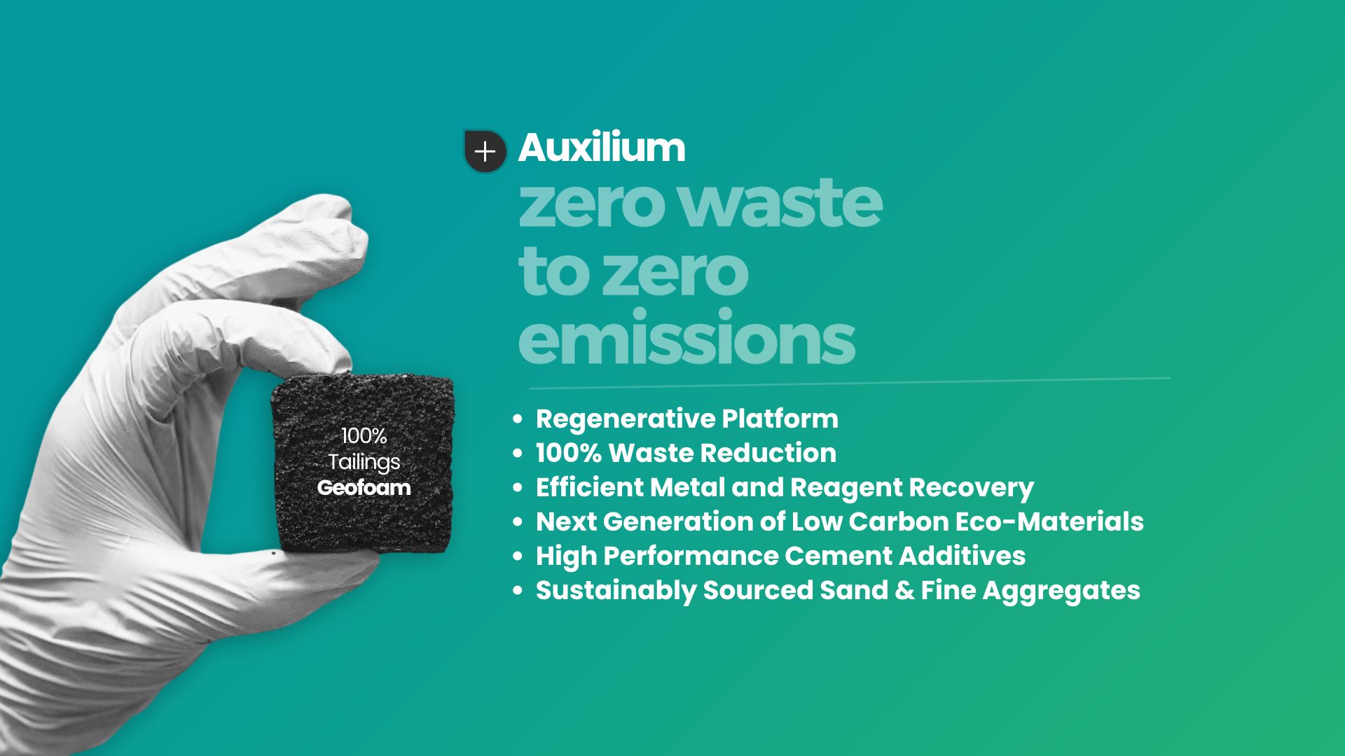 Auxilium Technology Group, Inc.: Zero Waste to Zero Emissions - UpLink ...