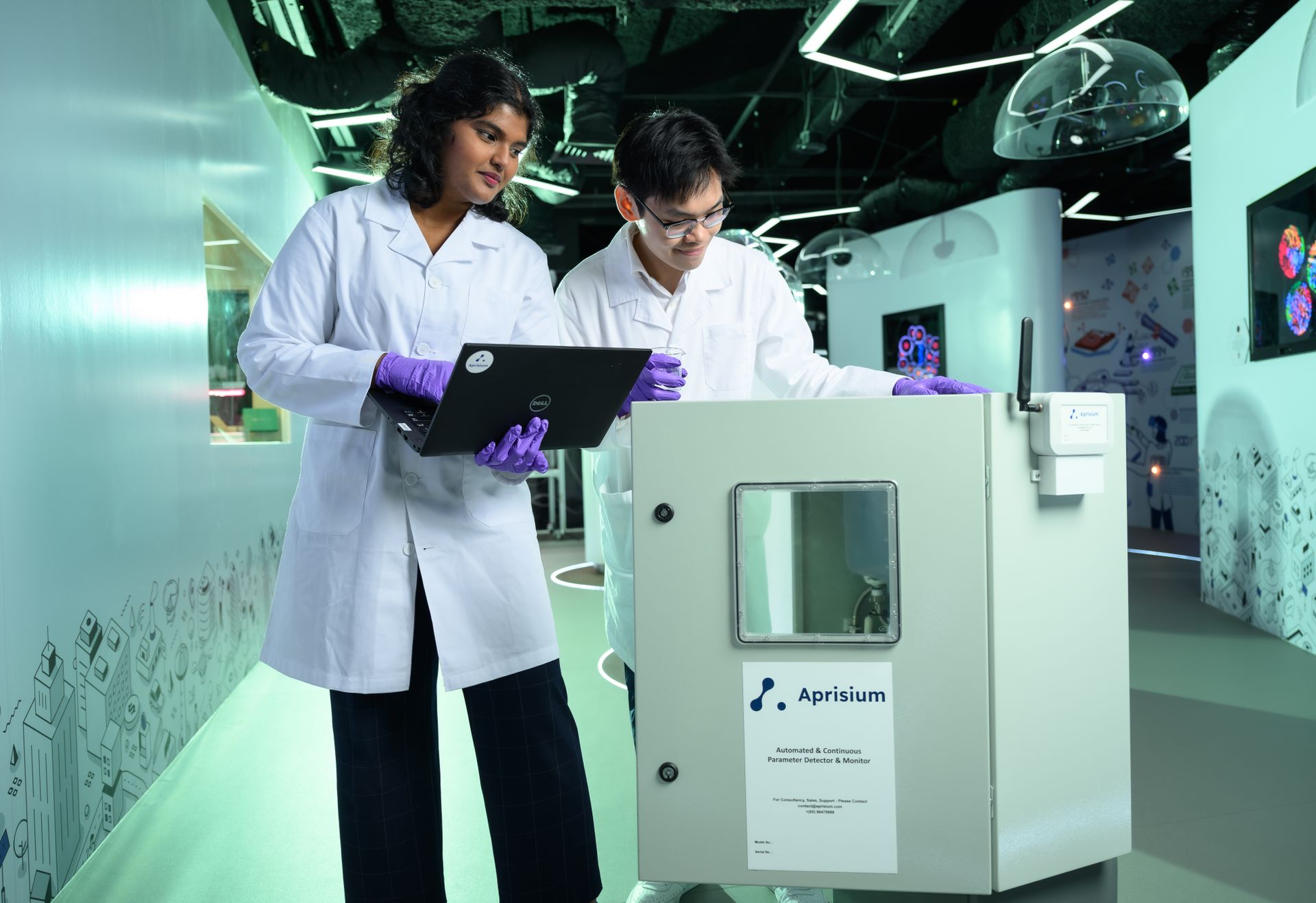 Aprisium Pte Ltd Real Time Autonomous Continuous Contamination Detection And Monitoring At Source