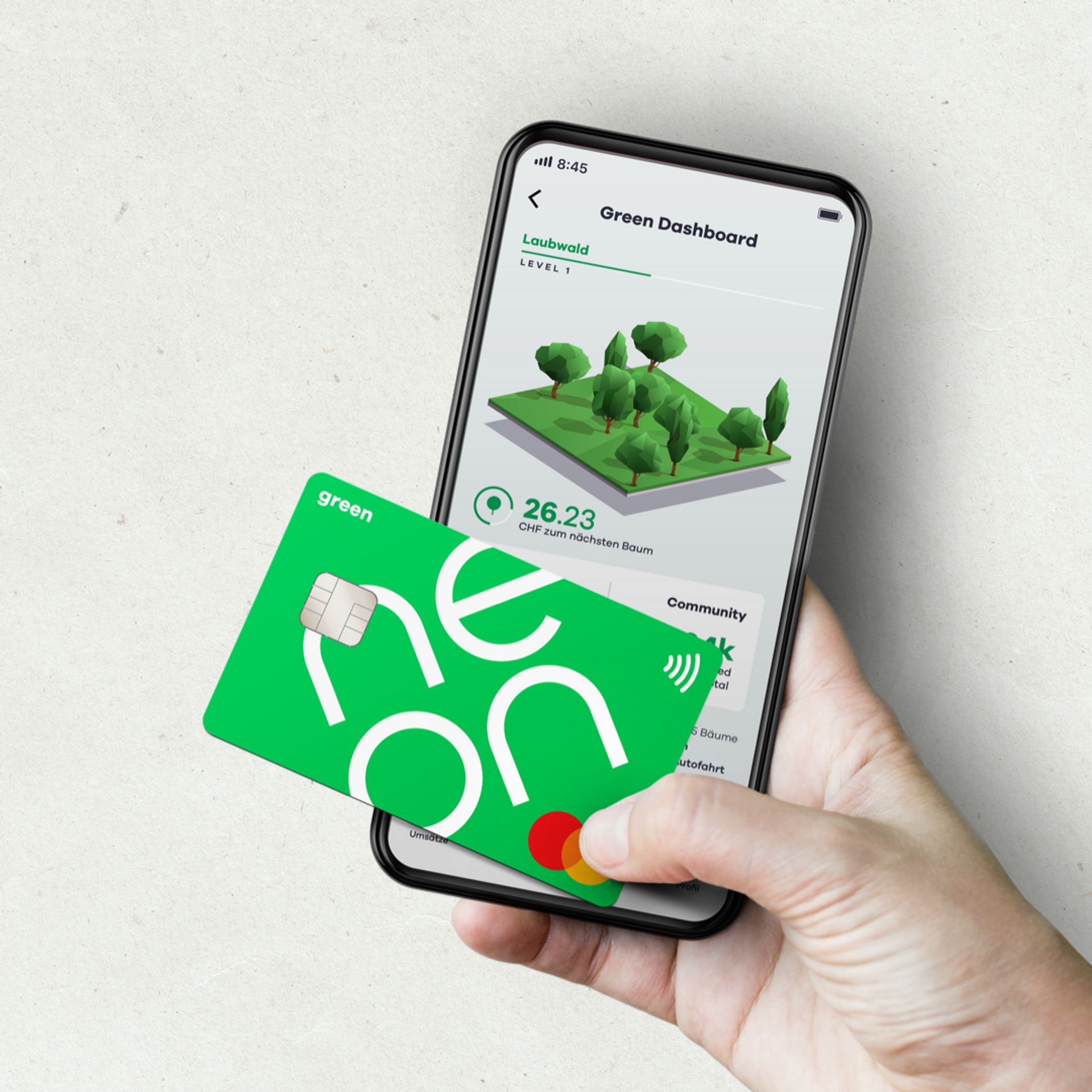 neon green: your green, digital bank account - UpLink - Contribution