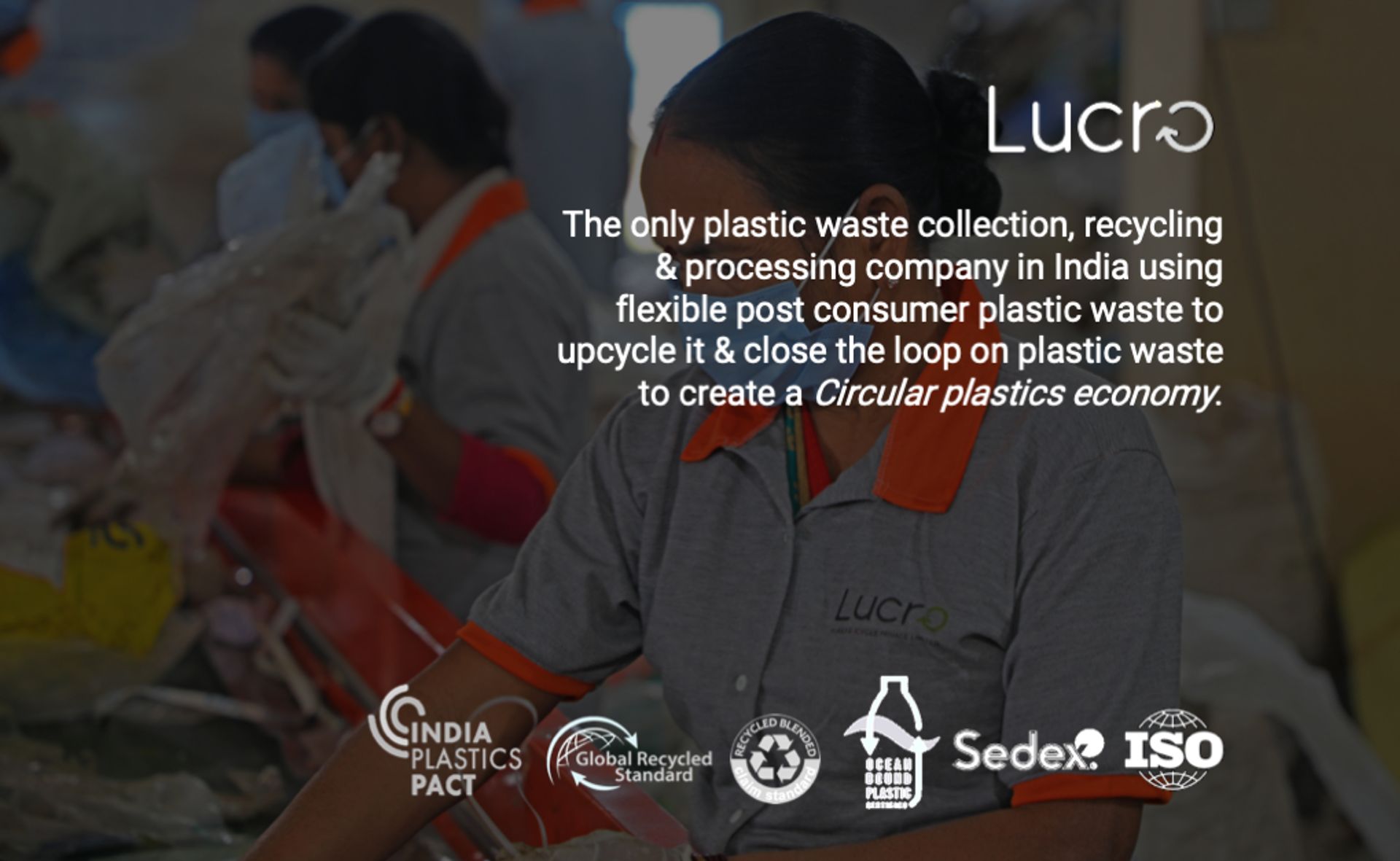 Lucro Plastecycle Private Limited: Using post-consumer flexible plastic ...