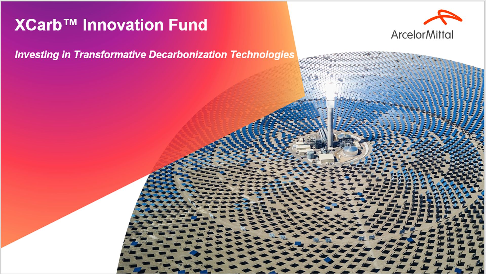 ArcelorMittal: Transforming industry to a smart and sustainable future ...