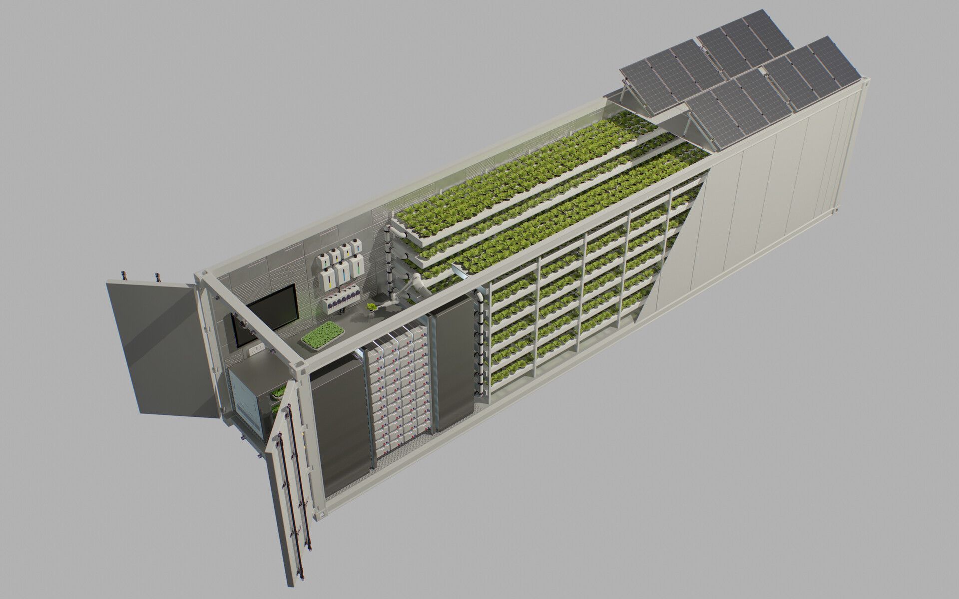 YY ReGen SAL: Solar Powered, IoT Enabled,Portable, Vertical Farming ...