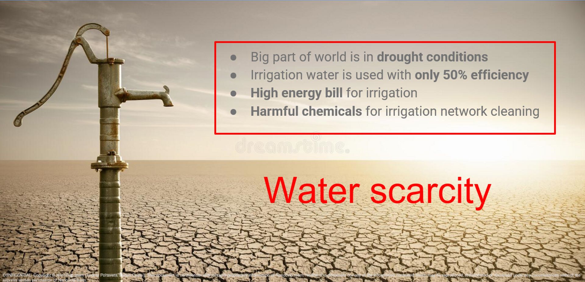 Nanobubbles Europe Ltd: nDrip® - smart irrigation - UpLink - Contribution