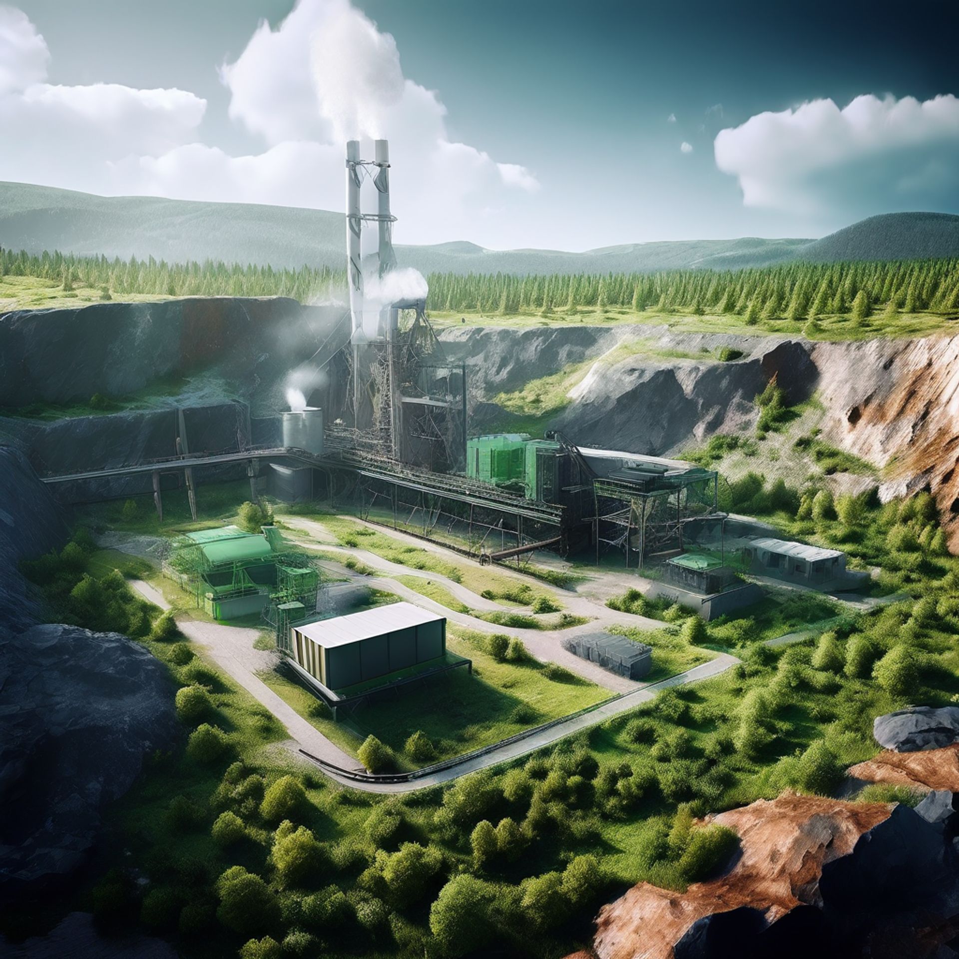 Sustainable and decarbonized extraction of minerals and metals ...